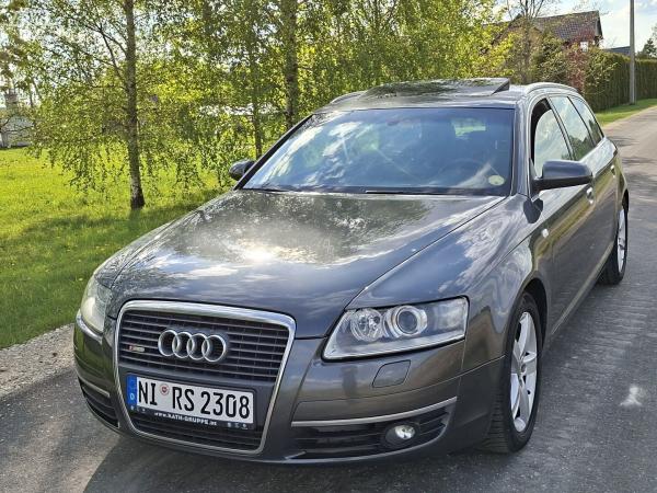 Grey Audi A6 2008 in Mazeikiai, with an engine capacity of 3.00 L and mileage of 295 thousand km for 4250 €, photo 6 on AUTOMOTO.COM.LV
