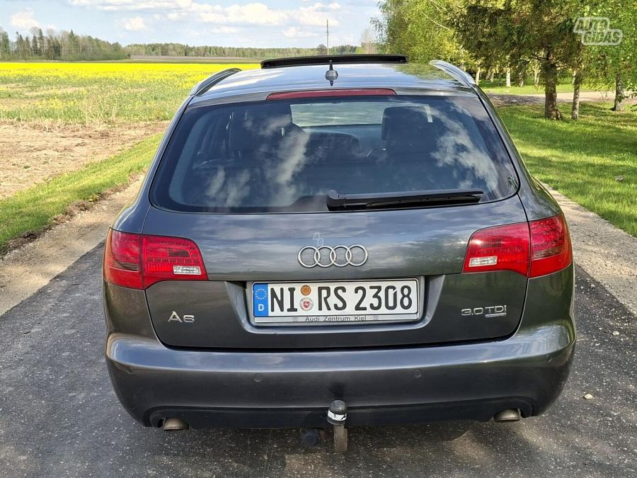 Grey Audi A6 2008 in Mazeikiai, with an engine capacity of 3.00 L and mileage of 295 thousand km for 4250 €, photo 10 on AUTOMOTO.COM.LV