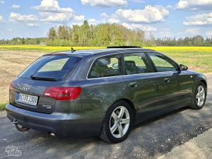 Grey Audi A6 2008 in Mazeikiai, with an engine capacity of 3.00 L and mileage of 295 thousand km for 4250 €, photo 12 on AUTOMOTO.COM.LV