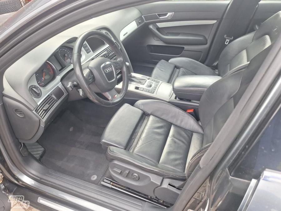 Grey Audi A6 2008 in Mazeikiai, with an engine capacity of 3.00 L and mileage of 295 thousand km for 4250 €, photo 15 on AUTOMOTO.COM.LV
