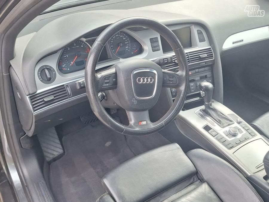 Grey Audi A6 2008 in Mazeikiai, with an engine capacity of 3.00 L and mileage of 295 thousand km for 4250 €, photo 17 on AUTOMOTO.COM.LV