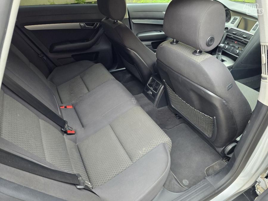 Grey Audi A6 2008 in Siauliai, with an engine capacity of 3.00 L and mileage of 383 thousand km for 1650 €, photo 10 on AUTOMOTO.COM.LV