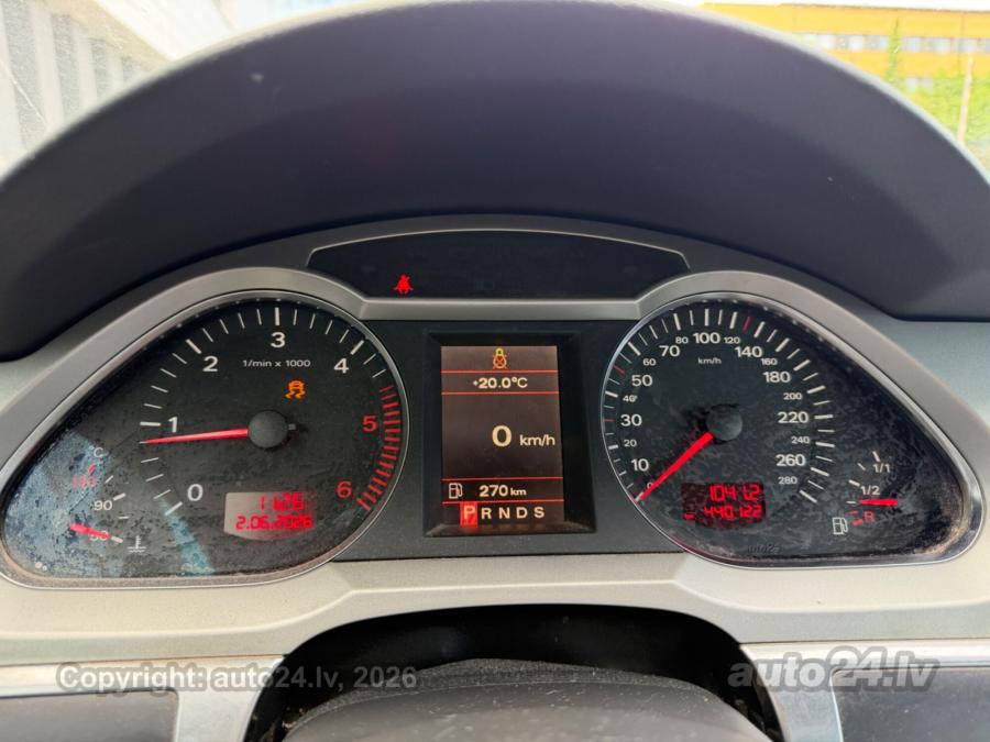 Серый Ауди А6 2008 в Таллин, объемом двигателя 3.00 л и пробегом 0 тыс. км за 1499 €, фото 9 на AUTOMOTO.COM.LV