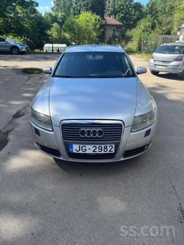 Pelēks Audi A6 2008 Rīga, ar dzinēja tilpumu 2.70 L un nobraukumu 420 tūkst. km par 3075 €, foto 1 vietnē AUTOMOTO.COM.LV