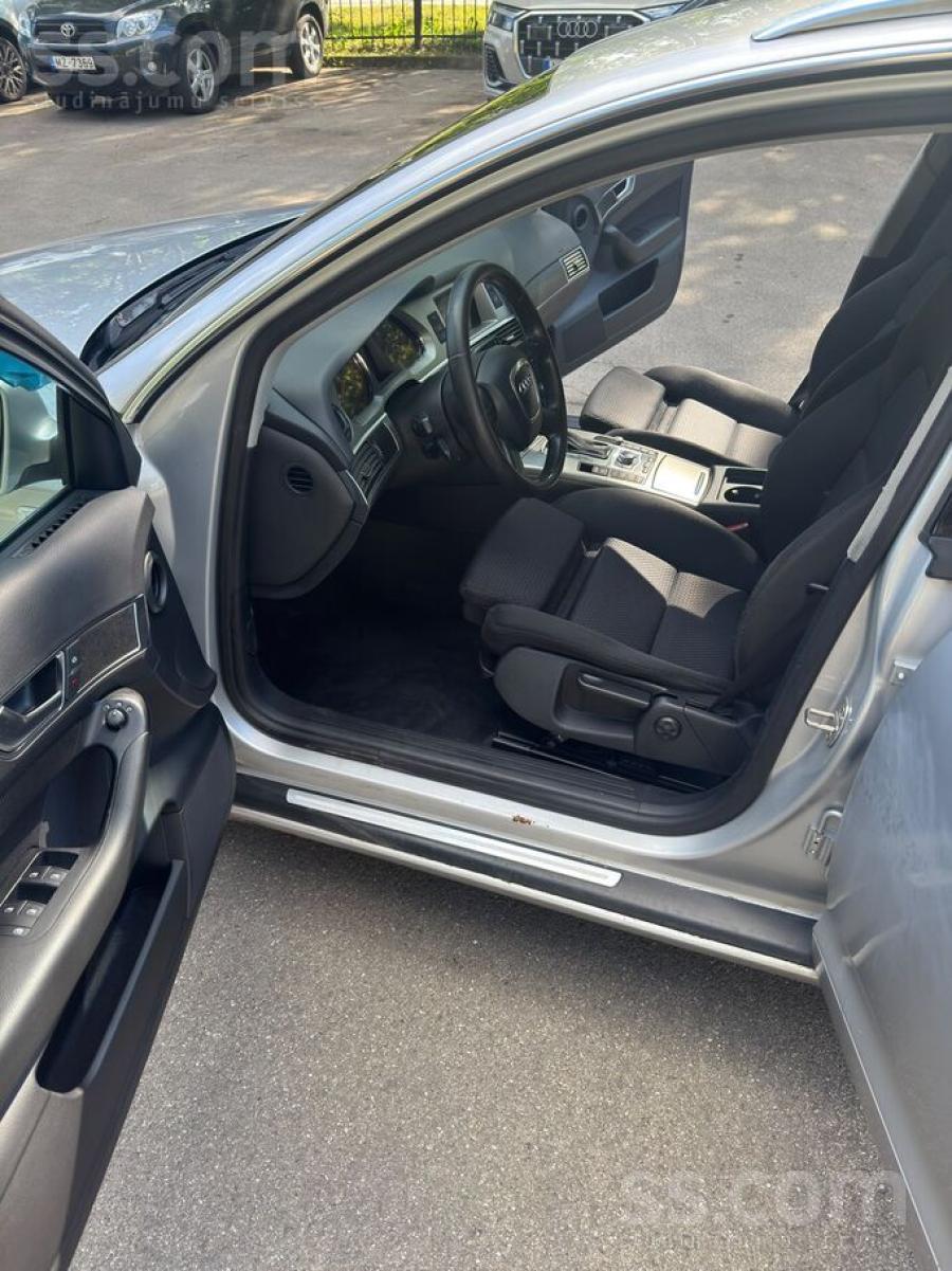 Pelēks Audi A6 2008 Rīga, ar dzinēja tilpumu 2.70 L un nobraukumu 420 tūkst. km par 3075 €, foto 6 vietnē AUTOMOTO.COM.LV