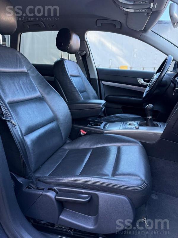 Grey Audi A6 2008 in Riga, with an engine capacity of 2.70 L and mileage of 293 thousand km for 2500 €, photo 10 on AUTOMOTO.COM.LV