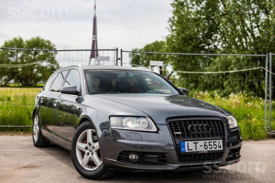 Grey Audi A6 2008 in Riga, with an engine capacity of 3.00 L and mileage of 356 thousand km for 5690 €, photo 3 on AUTOMOTO.COM.LV