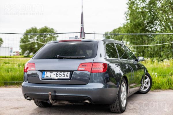 Серый Ауди А6 2008 в Рига, объемом двигателя 3.00 л и пробегом 356 тыс. км за 5690 €, фото 7 на AUTOMOTO.COM.LV