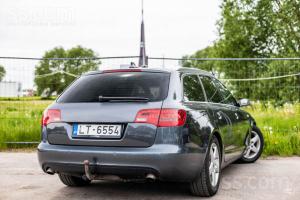 Grey Audi A6 2008 in Riga, with an engine capacity of 3.00 L and mileage of 356 thousand km for 5690 €, photo 8 on AUTOMOTO.COM.LV