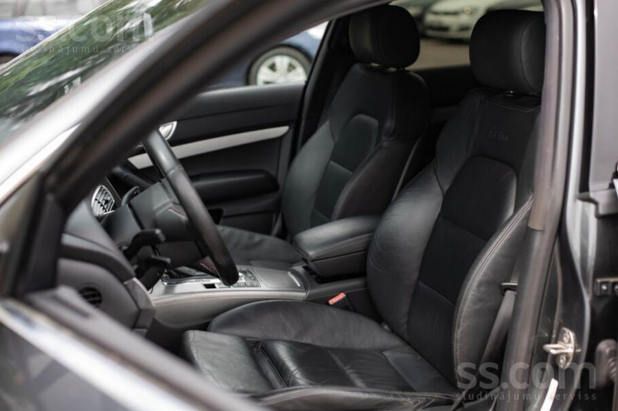 Grey Audi A6 2008 in Riga, with an engine capacity of 3.00 L and mileage of 356 thousand km for 5690 €, photo 13 on AUTOMOTO.COM.LV