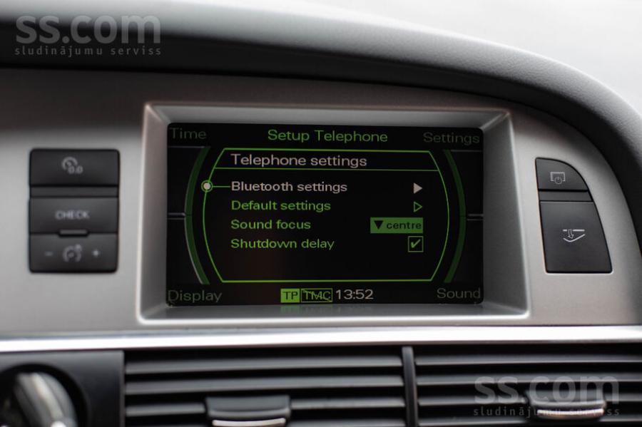 Grey Audi A6 2008 in Riga, with an engine capacity of 3.00 L and mileage of 356 thousand km for 5690 €, photo 22 on AUTOMOTO.COM.LV
