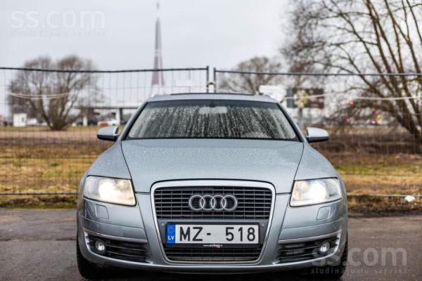 Grey Audi A6 2008 in Riga, with an engine capacity of 2.70 L and mileage of 381 thousand km for 4790 €, photo 3 on AUTOMOTO.COM.LV