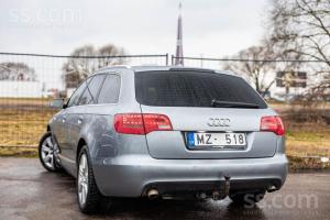 Серый Ауди А6 2008 в Рига, объемом двигателя 2.70 л и пробегом 381 тыс. км за 4790 €, фото 7 на AUTOMOTO.COM.LV