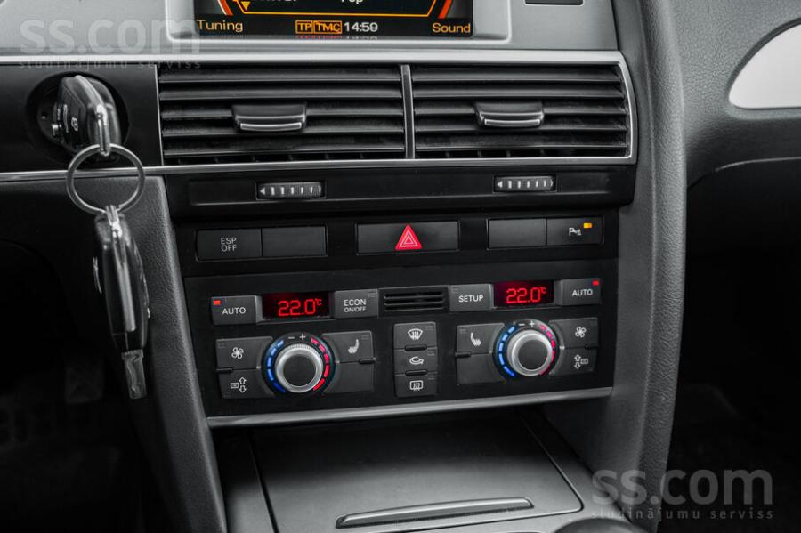 Pelēks Audi A6 2008 Ogre, ar dzinēja tilpumu 2.40 L un nobraukumu 0 tūkst. km par 3250 €, foto 16 vietnē AUTOMOTO.COM.LV