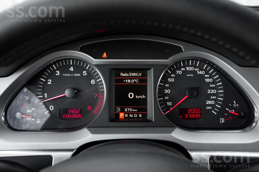 Pelēks Audi A6 2008 Ogre, ar dzinēja tilpumu 2.40 L un nobraukumu 0 tūkst. km par 3250 €, foto 18 vietnē AUTOMOTO.COM.LV