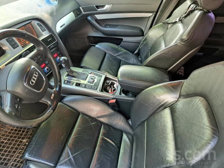 Pelēks Audi A6 2008 Liepāja, ar dzinēja tilpumu 3.00 L un nobraukumu 405 tūkst. km par 5200 €, foto 9 vietnē AUTOMOTO.COM.LV