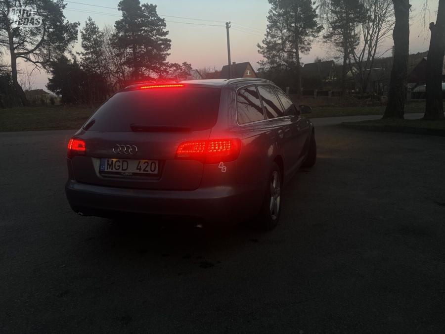 Grey Audi A6 2008 in Vilnius, with an engine capacity of 3.00 L and mileage of 305 thousand km for 3700 €, photo 6 on AUTOMOTO.COM.LV