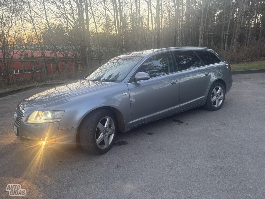 Grey Audi A6 2008 in Vilnius, with an engine capacity of 3.00 L and mileage of 305 thousand km for 3700 €, photo 8 on AUTOMOTO.COM.LV