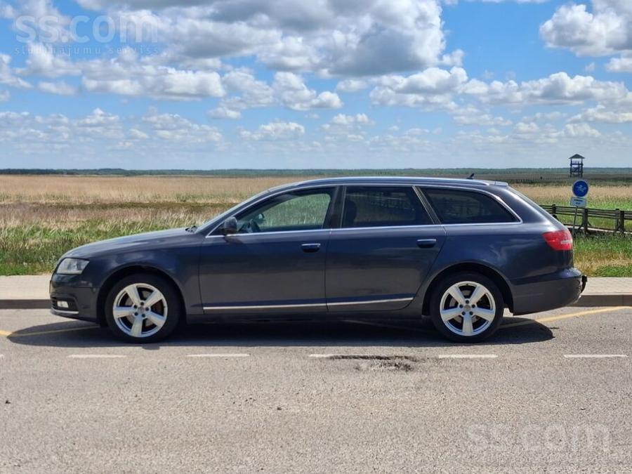 Grey Audi A6 2008 in Liepaja, with an engine capacity of 2.70 L and mileage of 195 thousand km for 4500 €, photo 3 on AUTOMOTO.COM.LV