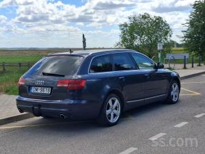 Grey Audi A6 2008 in Liepaja, with an engine capacity of 2.70 L and mileage of 195 thousand km for 4500 €, photo 5 on AUTOMOTO.COM.LV