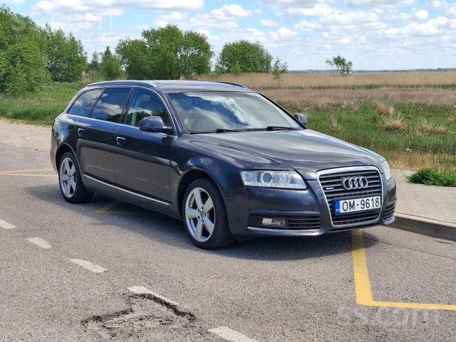 Grey Audi A6 2008 in Liepaja, with an engine capacity of 2.70 L and mileage of 195 thousand km for 4500 €, photo 7 on AUTOMOTO.COM.LV