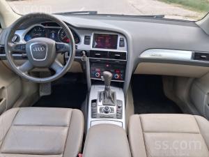 Grey Audi A6 2008 in Liepaja, with an engine capacity of 2.70 L and mileage of 195 thousand km for 4500 €, photo 9 on AUTOMOTO.COM.LV