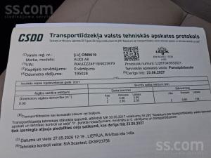 Grey Audi A6 2008 in Liepaja, with an engine capacity of 2.70 L and mileage of 195 thousand km for 4500 €, photo 11 on AUTOMOTO.COM.LV