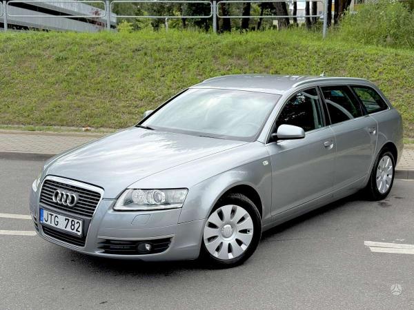 Grey Audi A6 2008 in Vilnius, with an engine capacity of 2.00 L and mileage of 297 thousand km for 3000 €, photo 2 on AUTOMOTO.COM.LV
