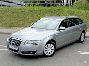 Grey Audi A6 2008 in Vilnius, with an engine capacity of 2.00 L and mileage of 297 thousand km for 3000 €, photo 3 on AUTOMOTO.COM.LV