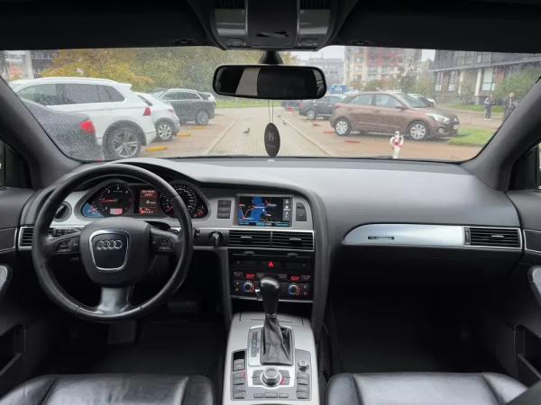 Grey Audi A6 2008 in Riga, with an engine capacity of 3.00 L and mileage of 372 thousand km for 4290 €, photo 9 on AUTOMOTO.COM.LV
