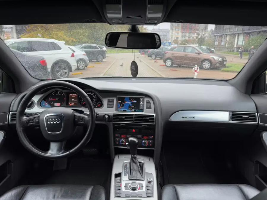 Grey Audi A6 2008 in Riga, with an engine capacity of 3.00 L and mileage of 372 thousand km for 4290 €, photo 10 on AUTOMOTO.COM.LV