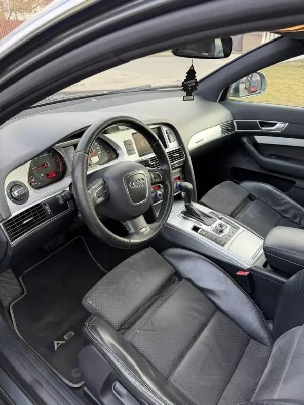 Grey Audi A6 2008 in Ventspils, with an engine capacity of 2.70 L and mileage of 369 thousand km for 3500 €, photo 9 on AUTOMOTO.COM.LV