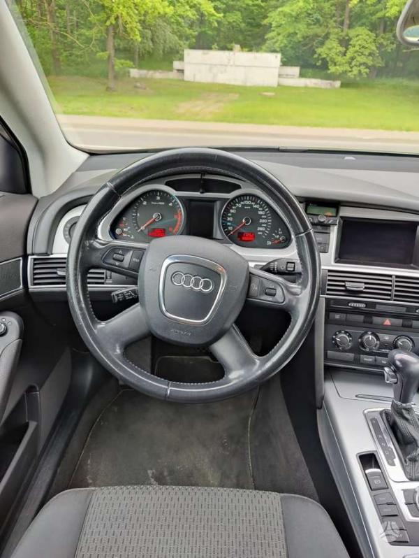 Pelēks Audi A6 2008 Kauņa, ar dzinēja tilpumu 1.97 L un nobraukumu 350 tūkst. km par 4300 €, foto 6 vietnē AUTOMOTO.COM.LV