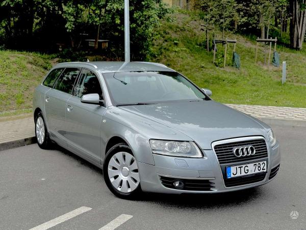 Pelēks Audi A6 2008 Viļņa, ar dzinēja tilpumu 2.00 L un nobraukumu 287 tūkst. km par 2900 €, foto 1 vietnē AUTOMOTO.COM.LV