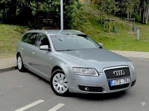 Grey Audi A6 2008 in Vilnius, with an engine capacity of 2.00 L and mileage of 287 thousand km for 2900 €, photo  on AUTOMOTO.COM.LV