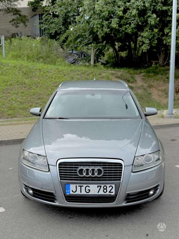 Pelēks Audi A6 2008 Viļņa, ar dzinēja tilpumu 2.00 L un nobraukumu 287 tūkst. km par 2900 €, foto 3 vietnē AUTOMOTO.COM.LV