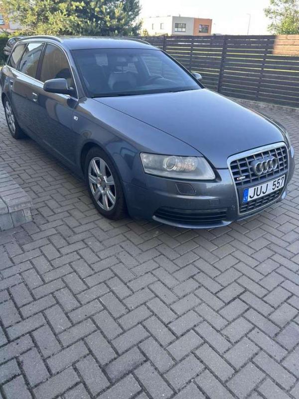 Pelēks Audi A6 2008 Kauņa, ar dzinēja tilpumu 1.97 L un nobraukumu 266 tūkst. km par 3800 €, foto 2 vietnē AUTOMOTO.COM.LV