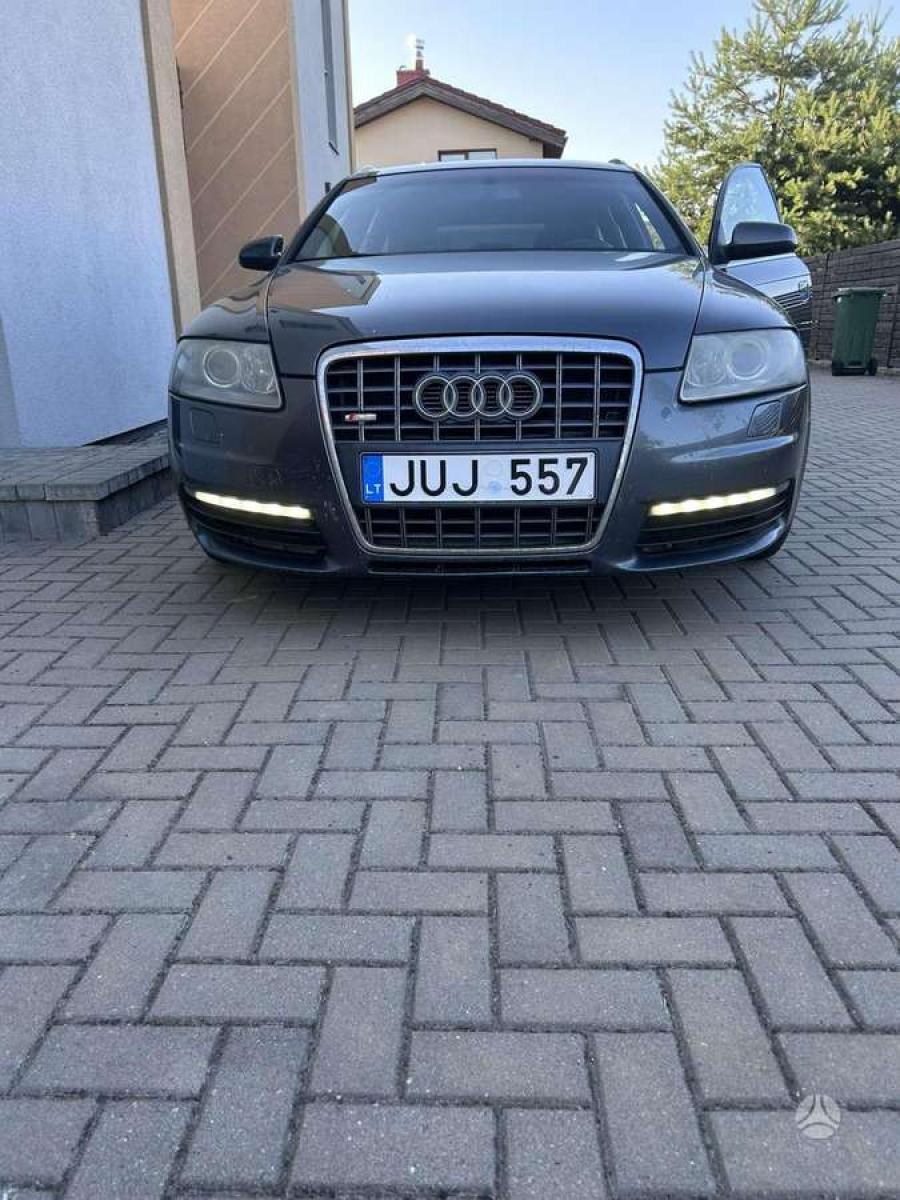 Pelēks Audi A6 2008 Kauņa, ar dzinēja tilpumu 1.97 L un nobraukumu 266 tūkst. km par 3800 €, foto 7 vietnē AUTOMOTO.COM.LV