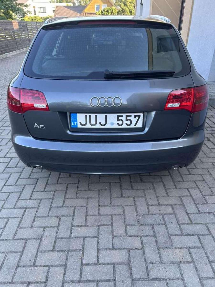 Pelēks Audi A6 2008 Kauņa, ar dzinēja tilpumu 1.97 L un nobraukumu 266 tūkst. km par 3800 €, foto 8 vietnē AUTOMOTO.COM.LV