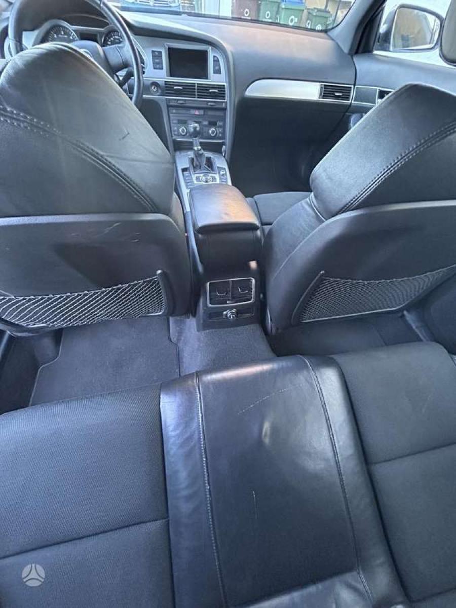 Pelēks Audi A6 2008 Kauņa, ar dzinēja tilpumu 1.97 L un nobraukumu 266 tūkst. km par 3800 €, foto 15 vietnē AUTOMOTO.COM.LV