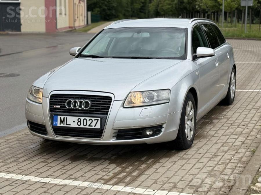 Pelēks Audi A6 2008 Bauska, ar dzinēja tilpumu 3.00 L un nobraukumu 371 tūkst. km par 3200 €, foto 1 vietnē AUTOMOTO.COM.LV