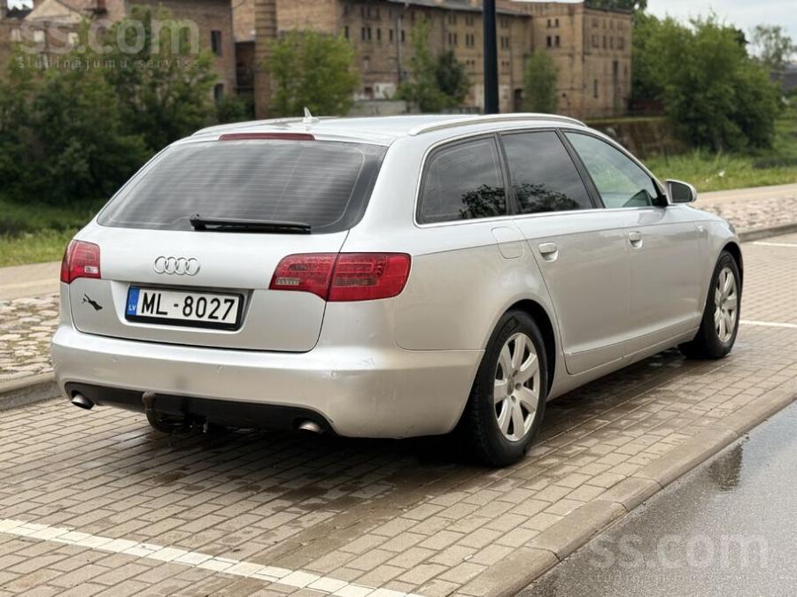 Pelēks Audi A6 2008 Bauska, ar dzinēja tilpumu 3.00 L un nobraukumu 371 tūkst. km par 3200 €, foto 6 vietnē AUTOMOTO.COM.LV