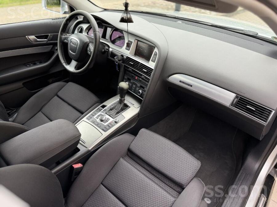 Pelēks Audi A6 2008 Bauska, ar dzinēja tilpumu 3.00 L un nobraukumu 371 tūkst. km par 3200 €, foto 7 vietnē AUTOMOTO.COM.LV