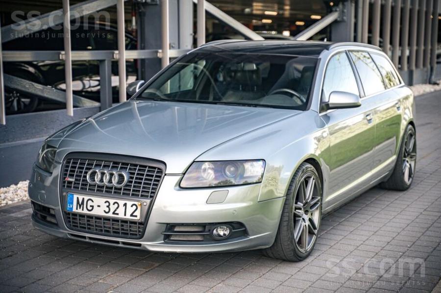 Grey Audi A6 2008 in Riga, with an engine capacity of 3.00 L and mileage of 329 thousand km for 2990 €, photo 1 on AUTOMOTO.COM.LV