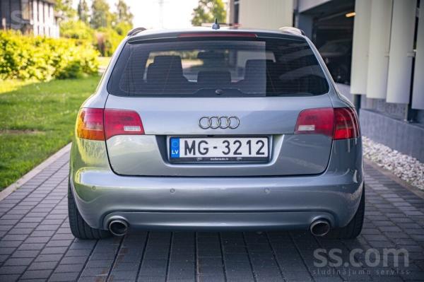 Grey Audi A6 2008 in Riga, with an engine capacity of 3.00 L and mileage of 329 thousand km for 2990 €, photo 5 on AUTOMOTO.COM.LV
