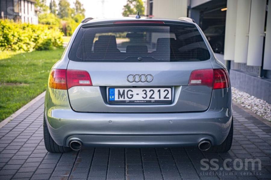Grey Audi A6 2008 in Riga, with an engine capacity of 3.00 L and mileage of 329 thousand km for 2990 €, photo 6 on AUTOMOTO.COM.LV
