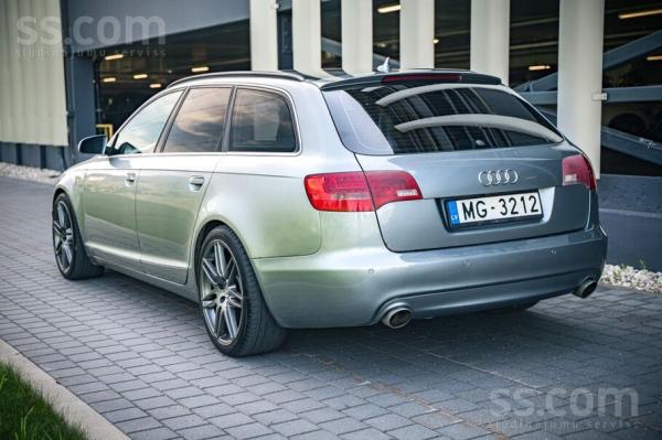Grey Audi A6 2008 in Riga, with an engine capacity of 3.00 L and mileage of 329 thousand km for 2990 €, photo 6 on AUTOMOTO.COM.LV