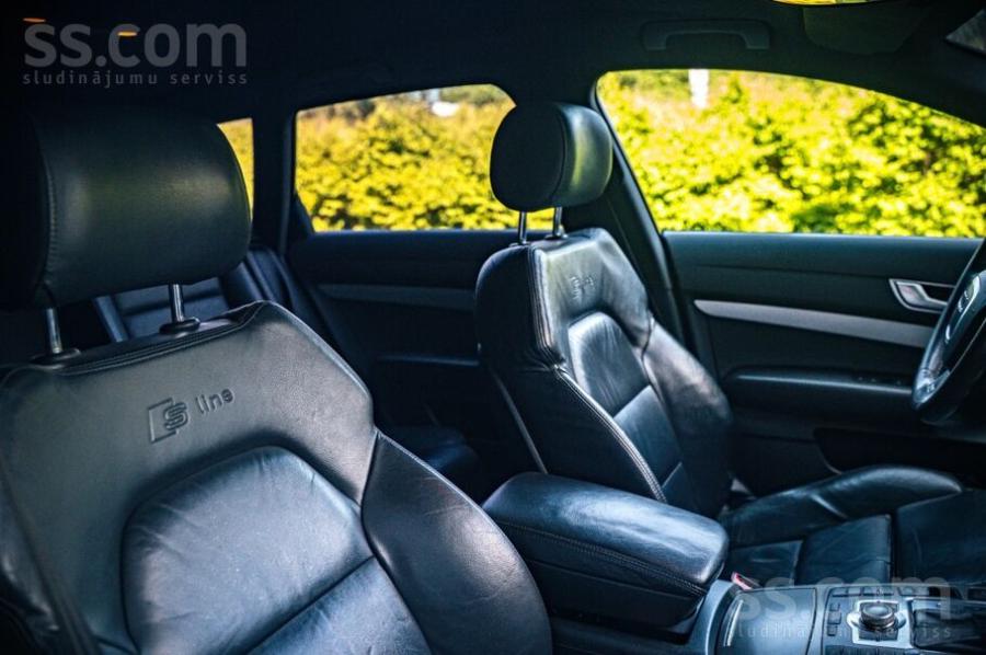 Grey Audi A6 2008 in Riga, with an engine capacity of 3.00 L and mileage of 329 thousand km for 2990 €, photo 9 on AUTOMOTO.COM.LV