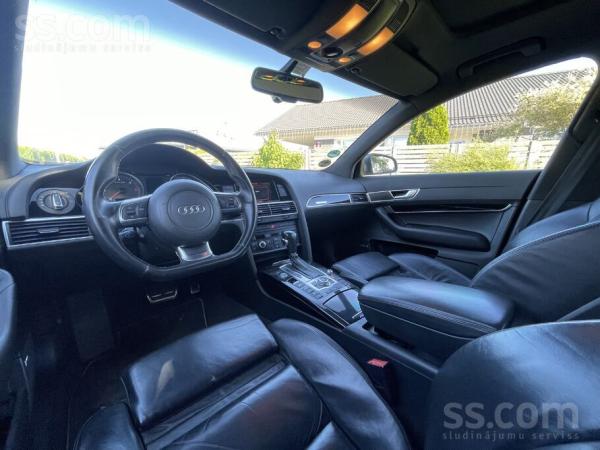 Grey Audi A6 2008 in Riga, with an engine capacity of 3.00 L and mileage of 305 thousand km for 3999 €, photo 5 on AUTOMOTO.COM.LV