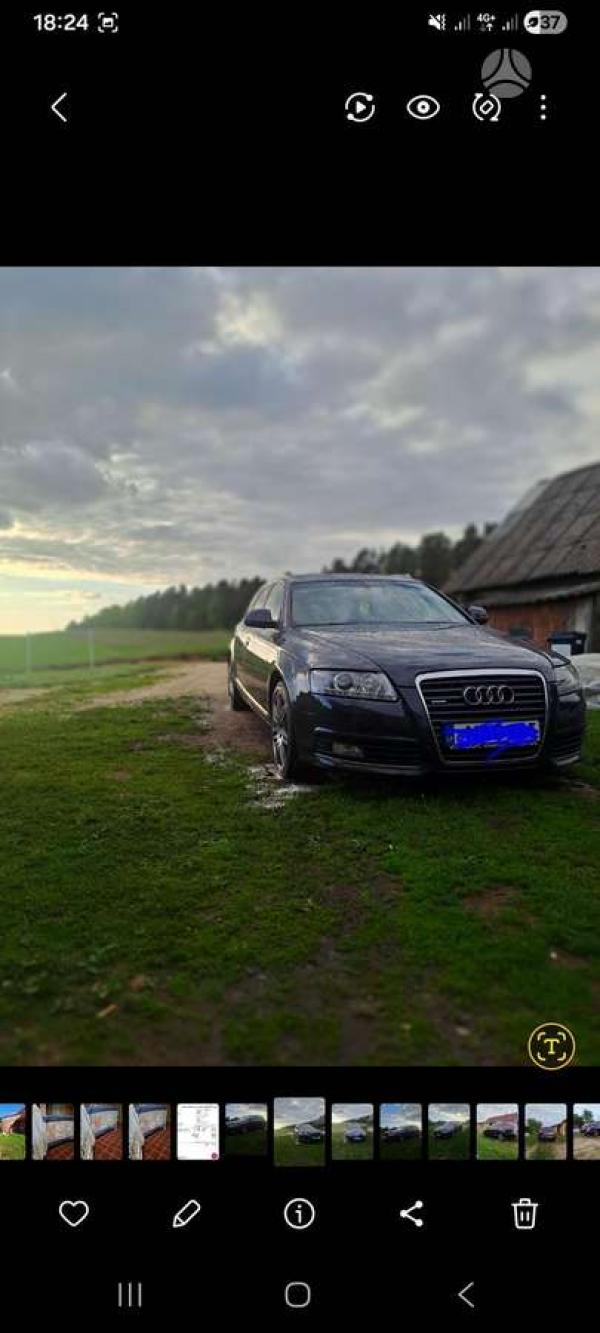 Grey Audi A6 2008 in Vilnius, with an engine capacity of 2.70 L and mileage of 290 thousand km for 4700 €, photo 2 on AUTOMOTO.COM.LV